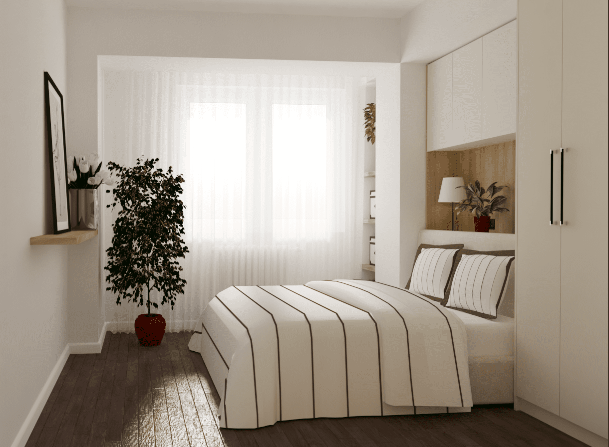 Small cosy bedroom – Dekorama