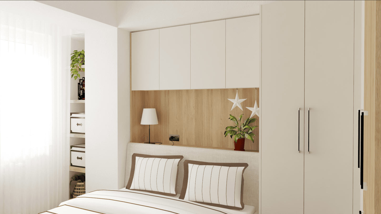 Small cosy bedroom – Dekorama