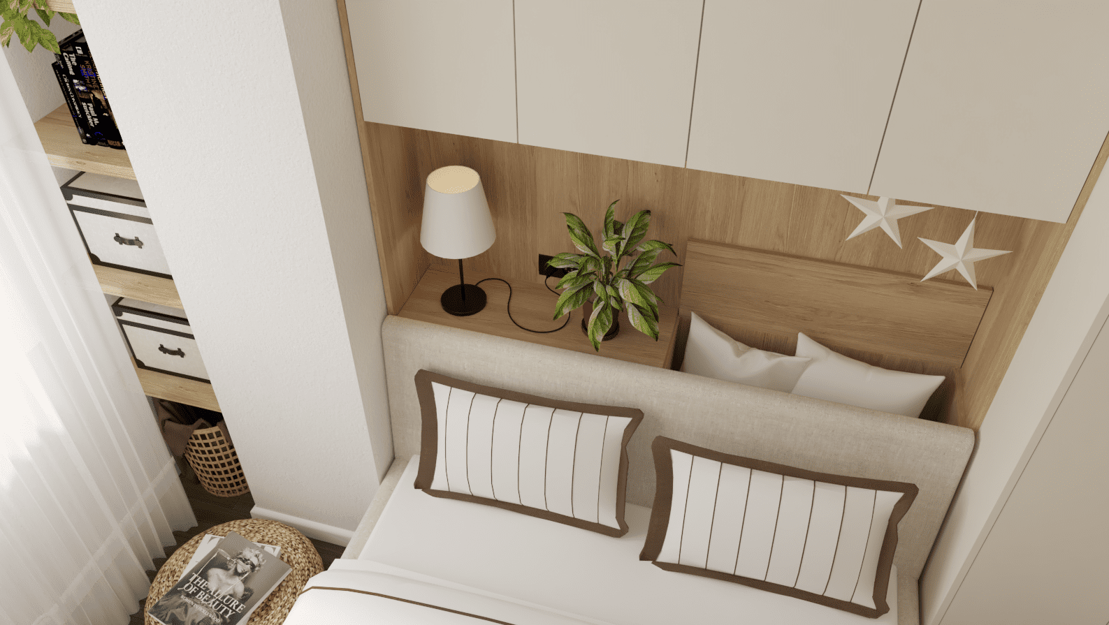 Small cosy bedroom – Dekorama