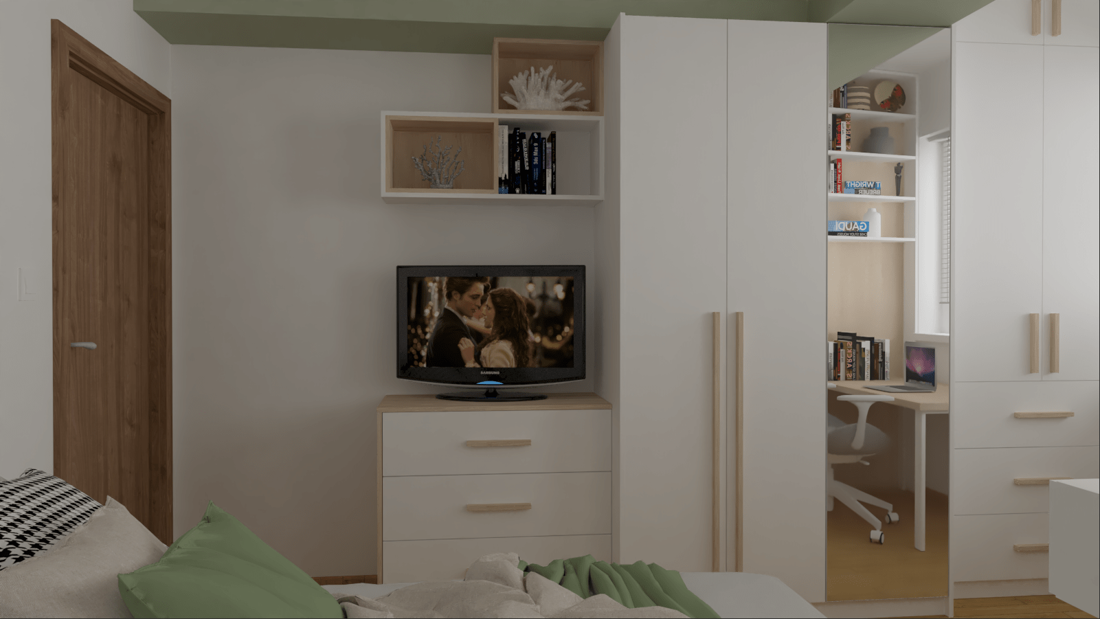 World map kidsroom – Dekorama