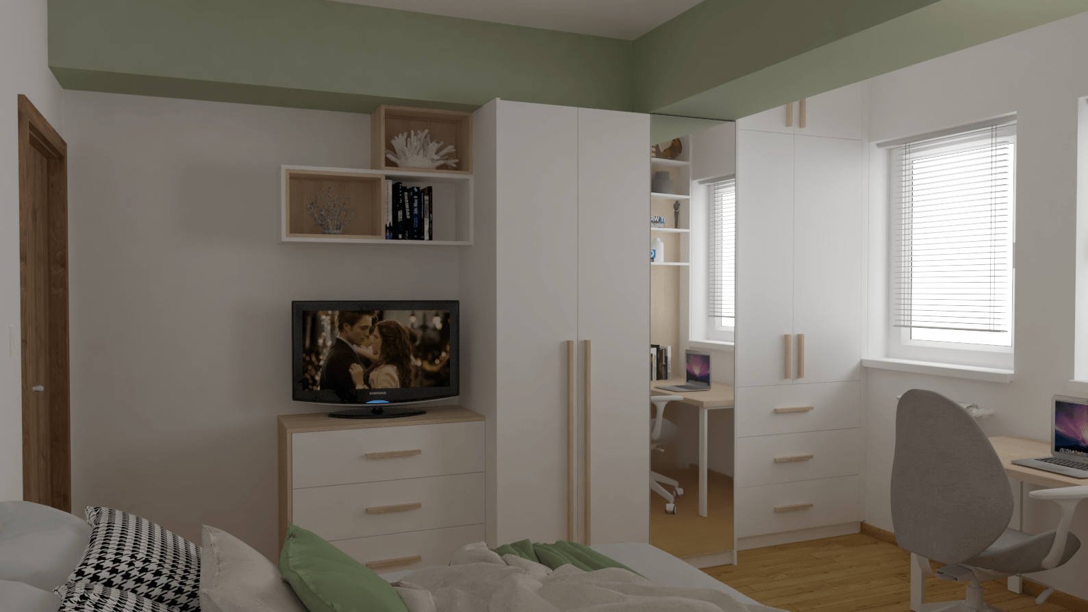 World map kidsroom – Dekorama